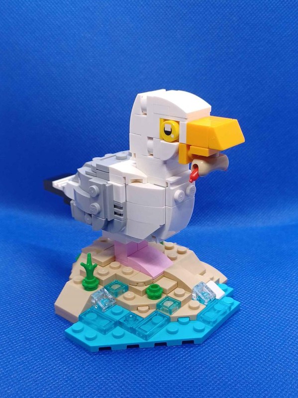 LEGO MOC Seagull by Penguins and plastic | Rebrickable - Build with LEGO