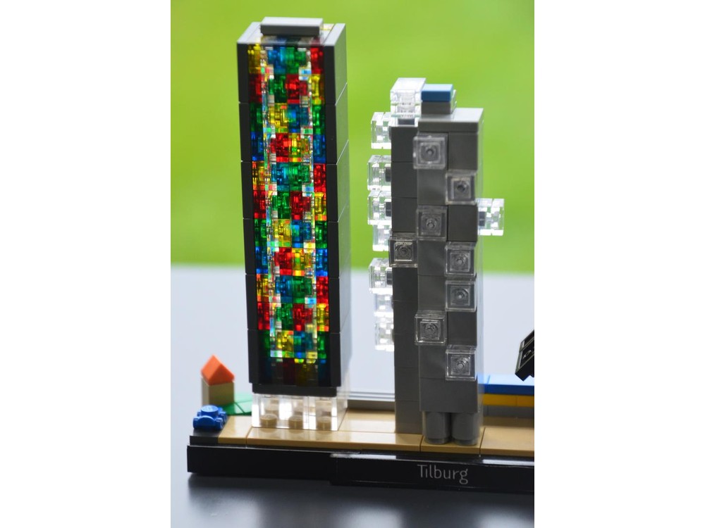 Lego Moc Tilburg Skyline By Jqno Rebrickable Build With Lego