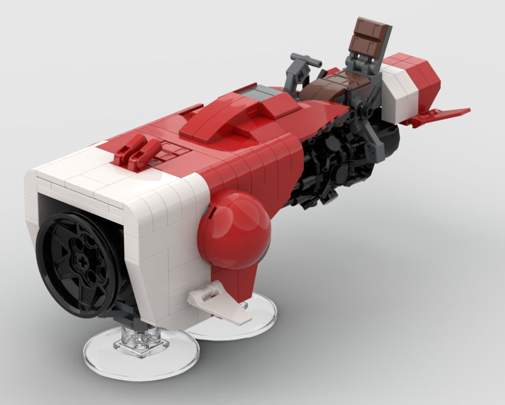 LEGO MOC flying motorcycle by brick_squirrel | Rebrickable - Build with ...