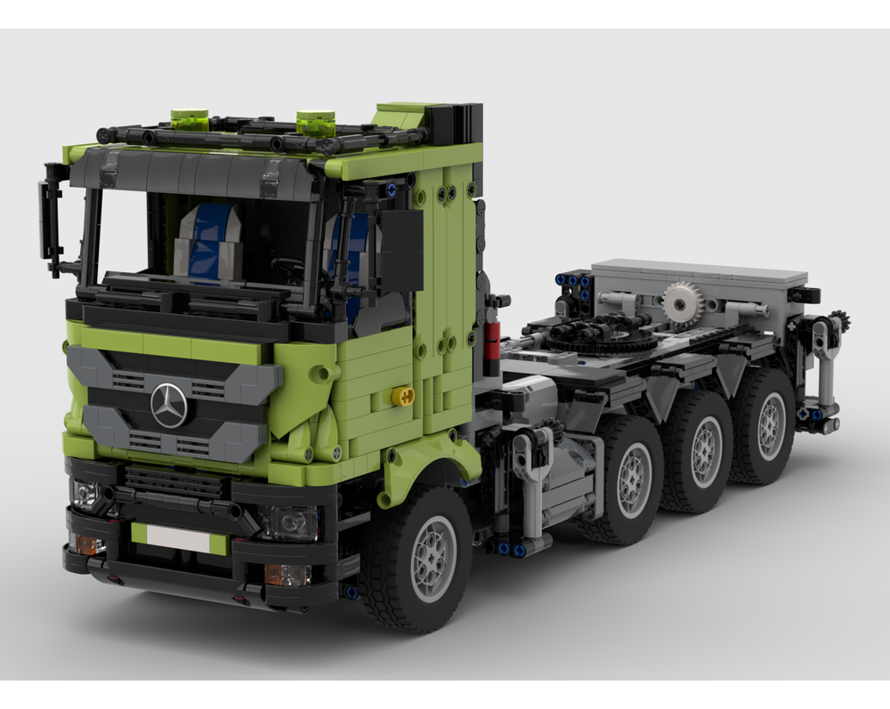 LEGO MOC Mercedes Benz FASSI F1650 Truck Crane 2.0 by xiaohutushen ...