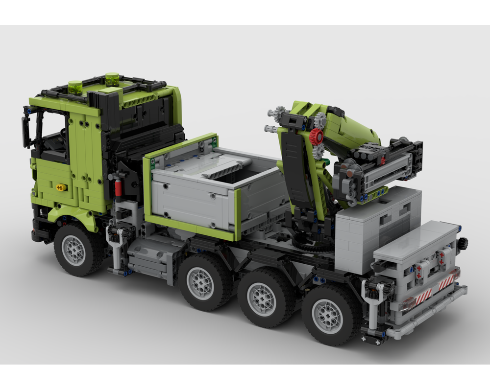 LEGO MOC Mercedes Benz FASSI F1650 Truck Crane 2.0 by xiaohutushen ...