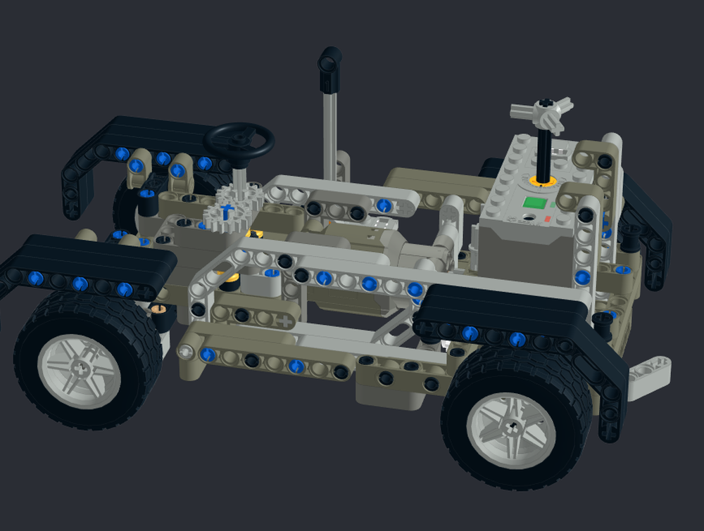LEGO MOC Simple Car(简单小汽车) by forder014 | Rebrickable - Build with LEGO