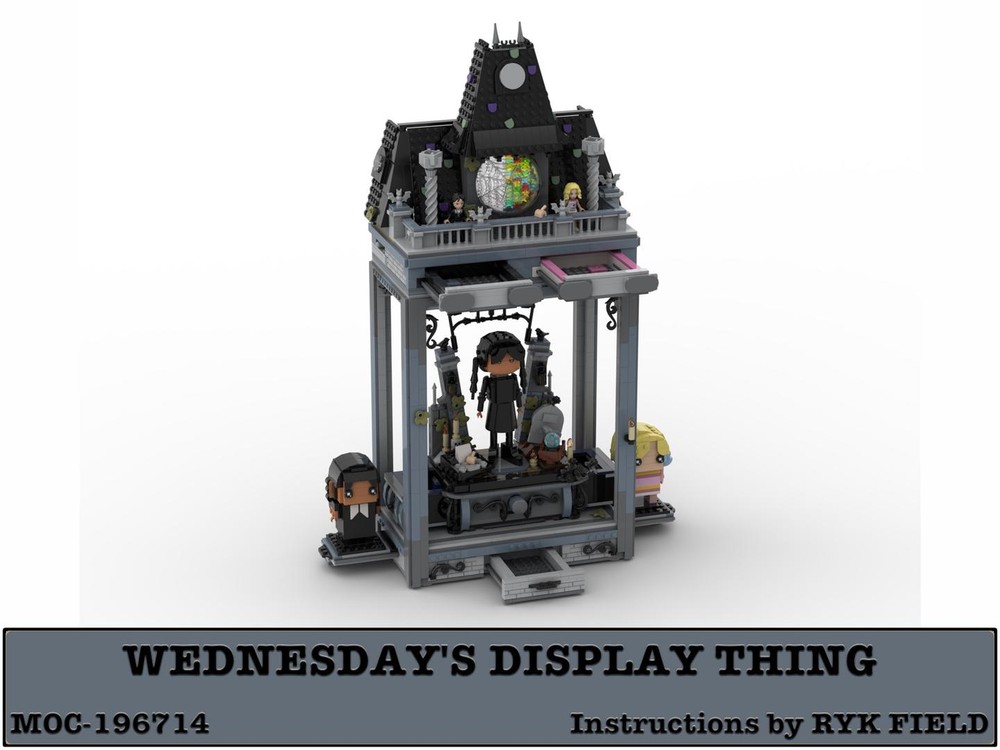 LEGO MOC Wednesday's Display Thing by rykfield | Rebrickable - Build ...