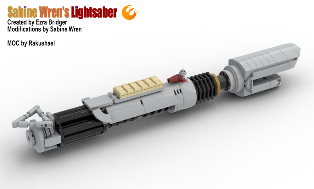 LEGO MOC Sabine Wren's Lightsaber by Rakushael | Rebrickable - Build ...