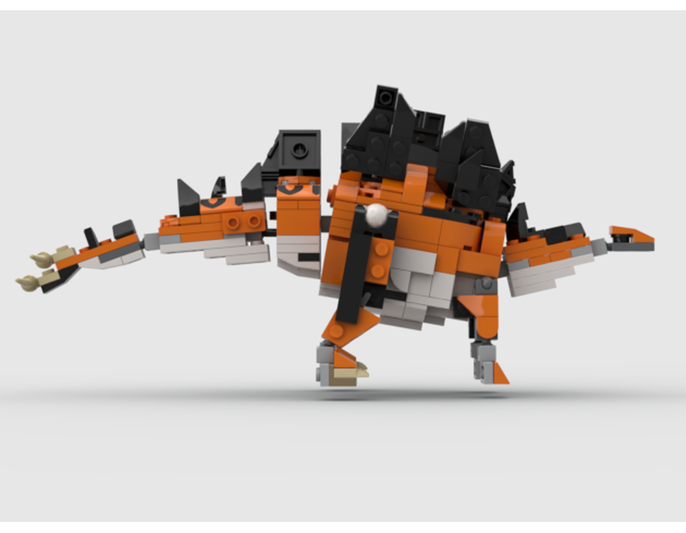 Lego Moc 31129 Foosbubs Stegosaurus By Ddommark Rebrickable Build