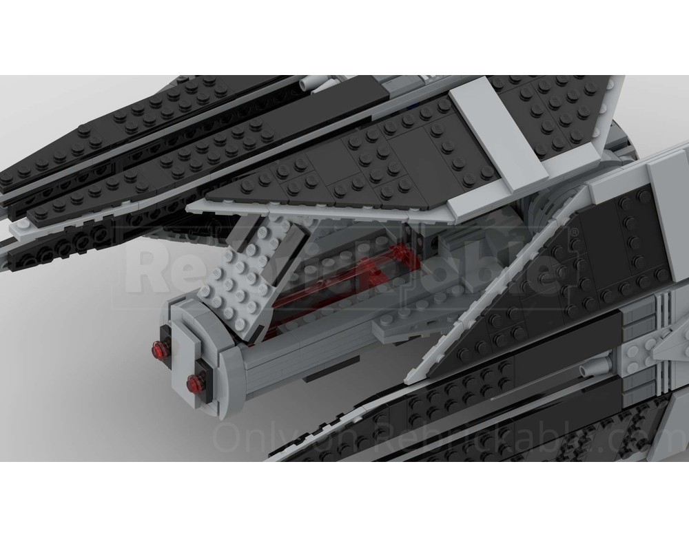 Lego Moc Tie Oppressor By Tiesupremacy Rebrickable Build With Lego