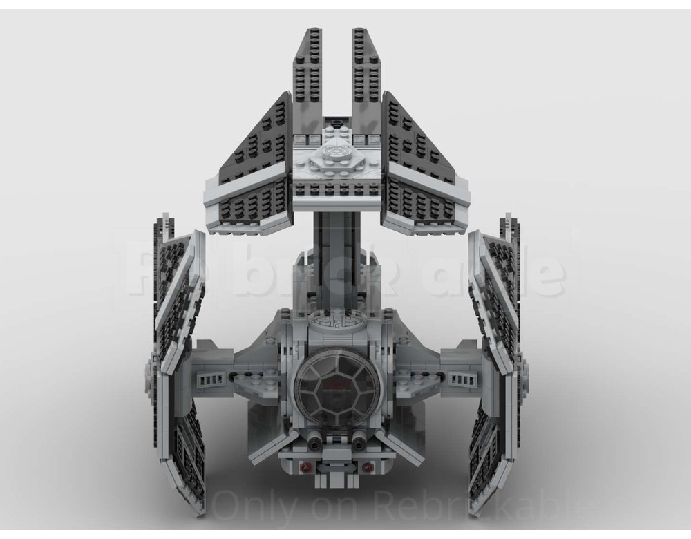 Lego Moc Tie Oppressor By Tiesupremacy Rebrickable Build With Lego