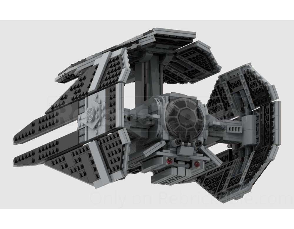 Lego Moc Tie Oppressor By Tiesupremacy Rebrickable Build With Lego