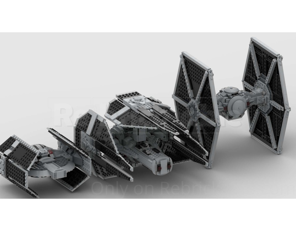 Lego Moc Tie Oppressor By Tiesupremacy Rebrickable Build With Lego
