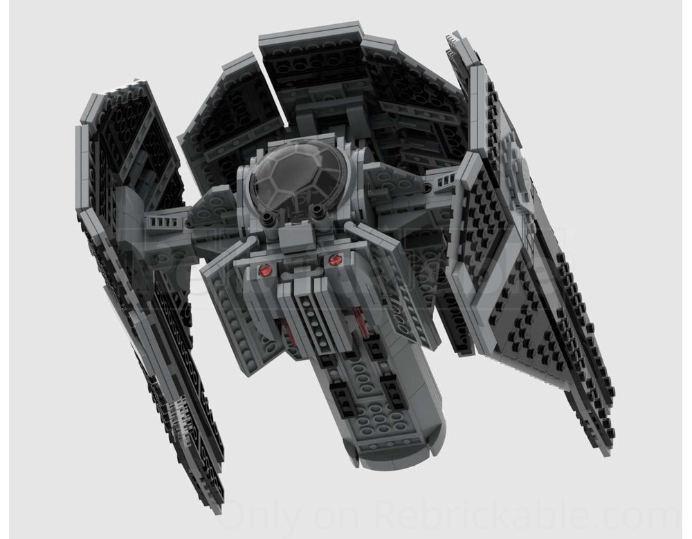 LEGO MOC Tie Oppressor by tie_supremacy | Rebrickable - Build with LEGO
