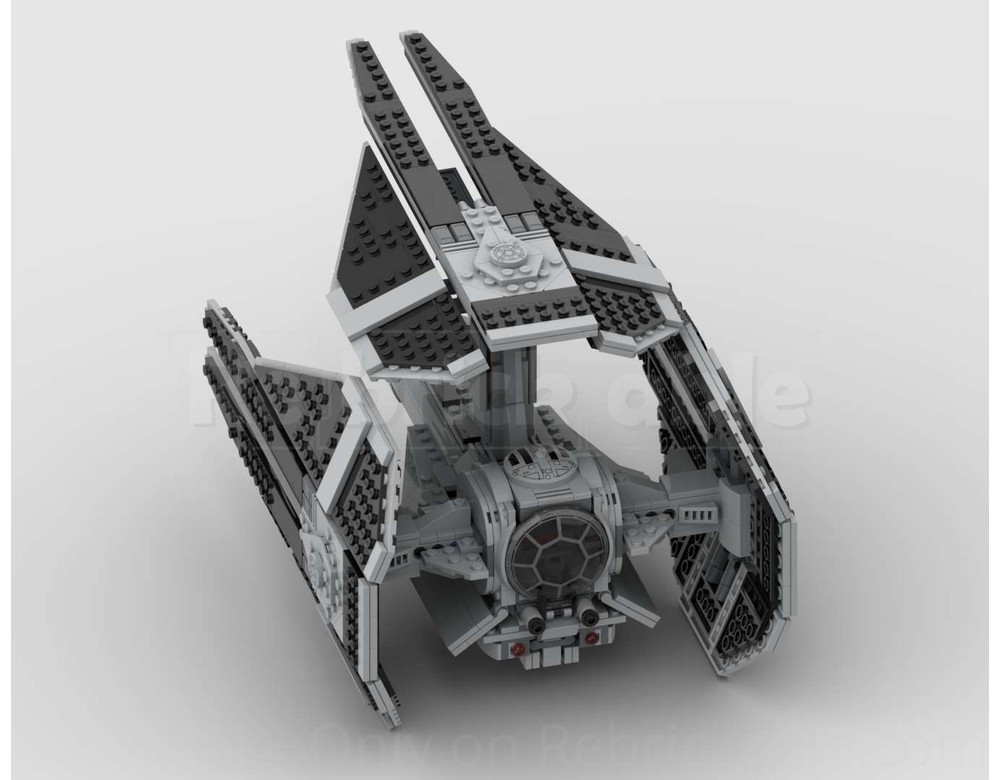 LEGO MOC Tie Oppressor by tie_supremacy | Rebrickable - Build with LEGO