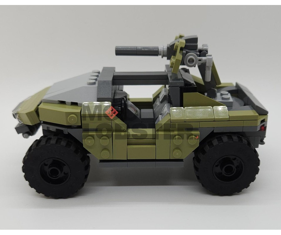 LEGO MOC Halo: Warthog (8 wide) by Moc_Lobster | Rebrickable - Build ...