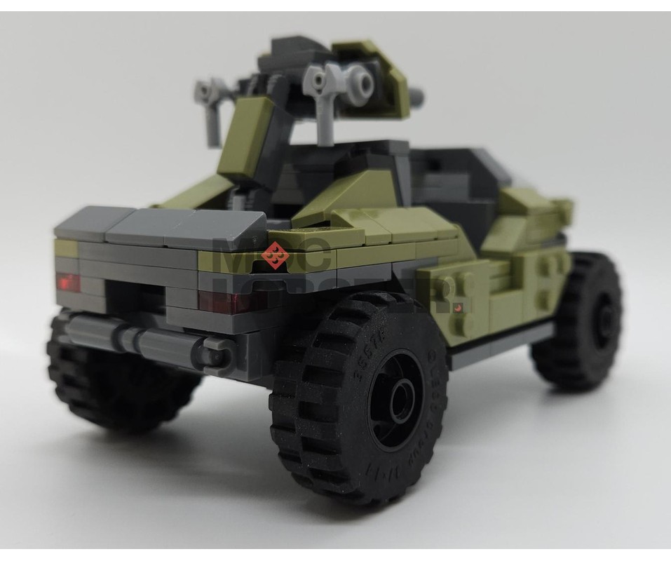 LEGO MOC Halo: Warthog (8 wide) by Moc_Lobster | Rebrickable - Build ...
