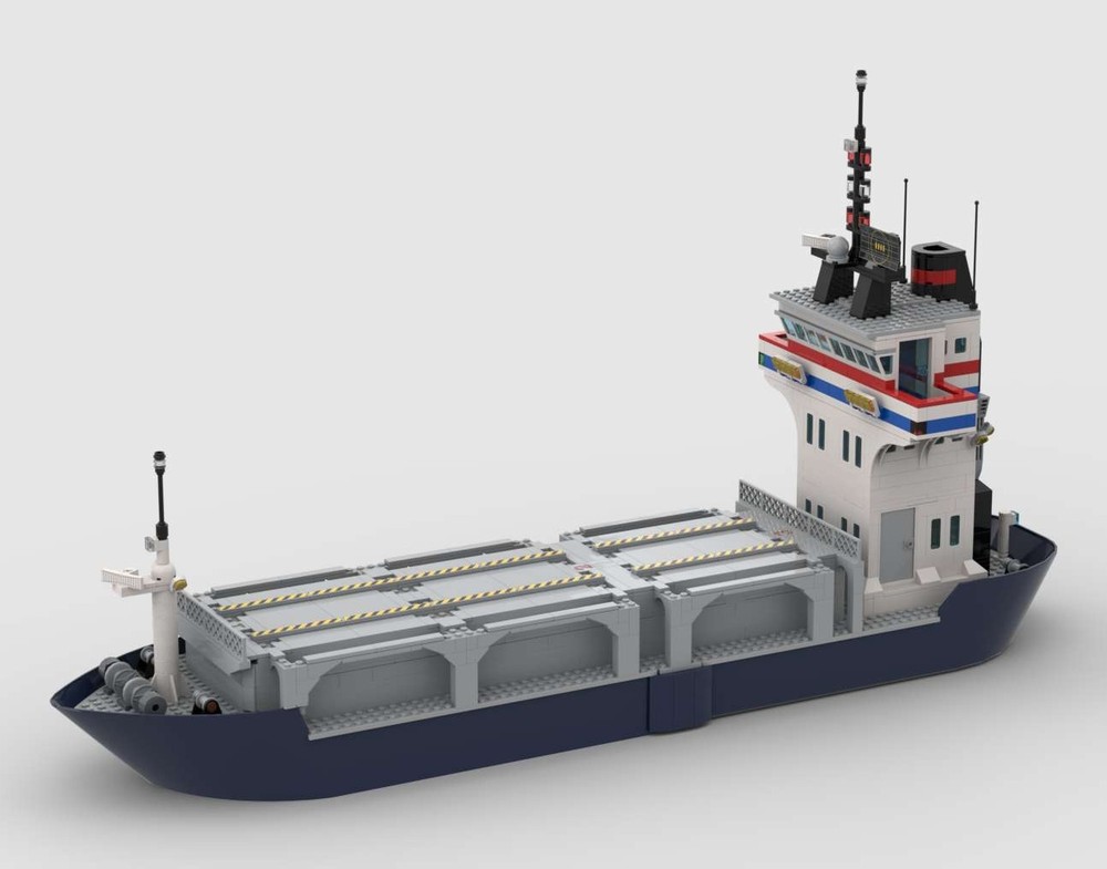 LEGO MOC City 24 TUE container vessel by flyingcarpet | Rebrickable ...