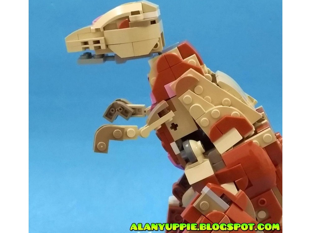 Lego Moc Transformer Dinobot Grimlock Dinosaur Using Lego Creator