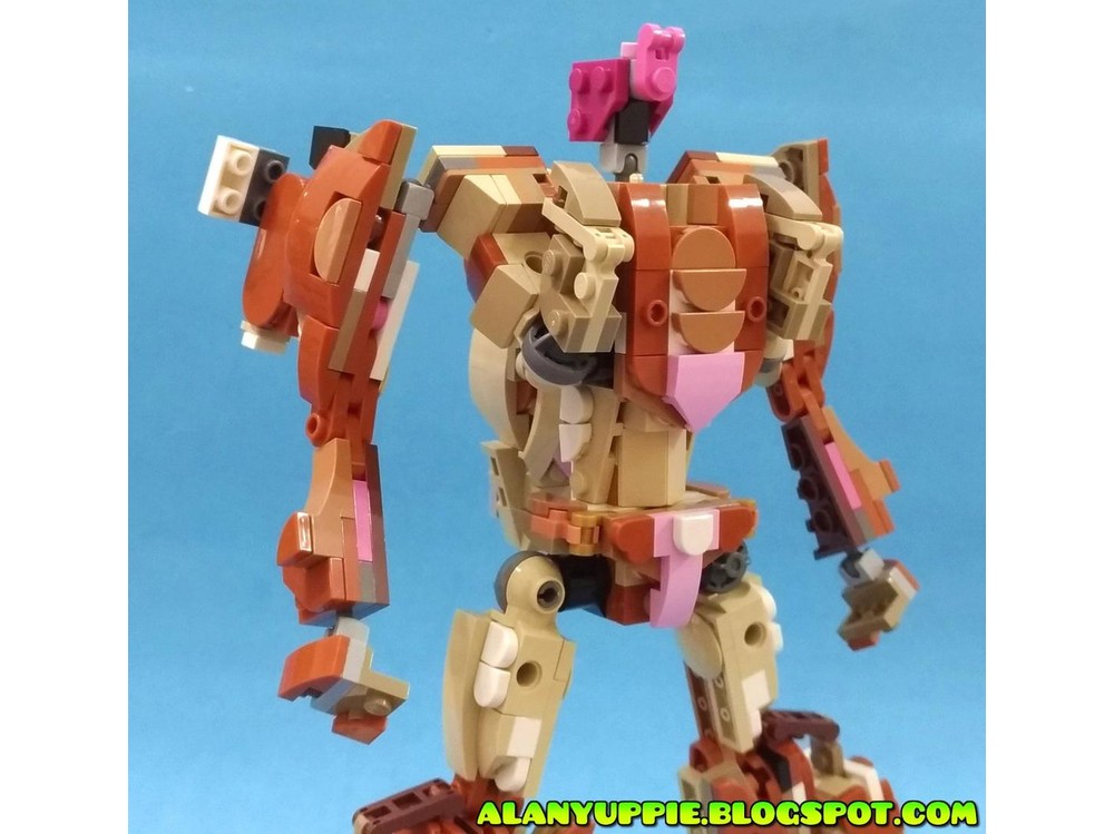 Lego Moc Transformer Dinobot Grimlock Dinosaur Using Lego Creator