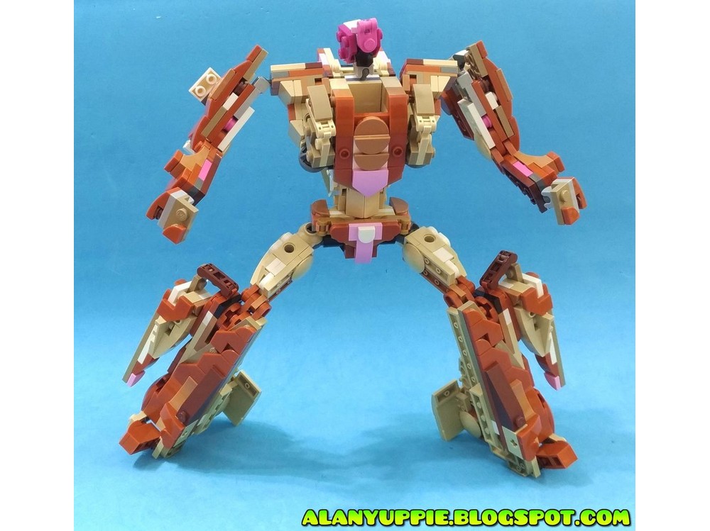 Lego Moc Transformer Dinobot Grimlock Dinosaur Using Lego Creator