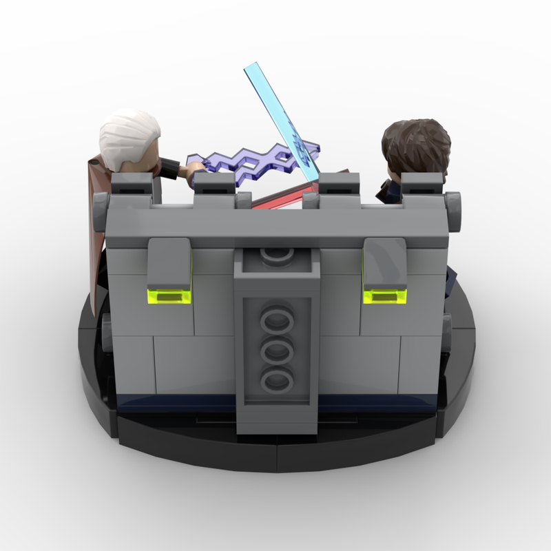 LEGO MOC-196764 Count Dooku vs. Anakin Skywalker Diorama by Dreadnought ...