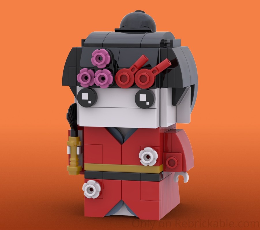 LEGO MOC Kimono Girl by SkyCaptain | Rebrickable - Build with LEGO