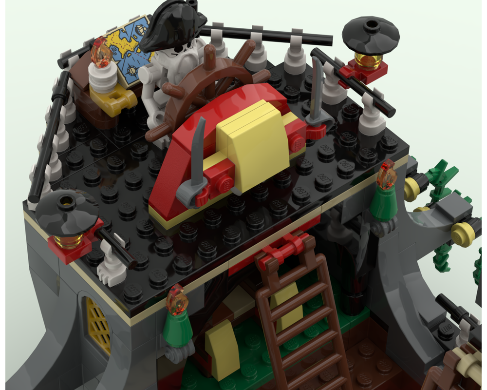 Lego Moc Ghost Ship By Jacobhorn Rebrickable Build With Lego