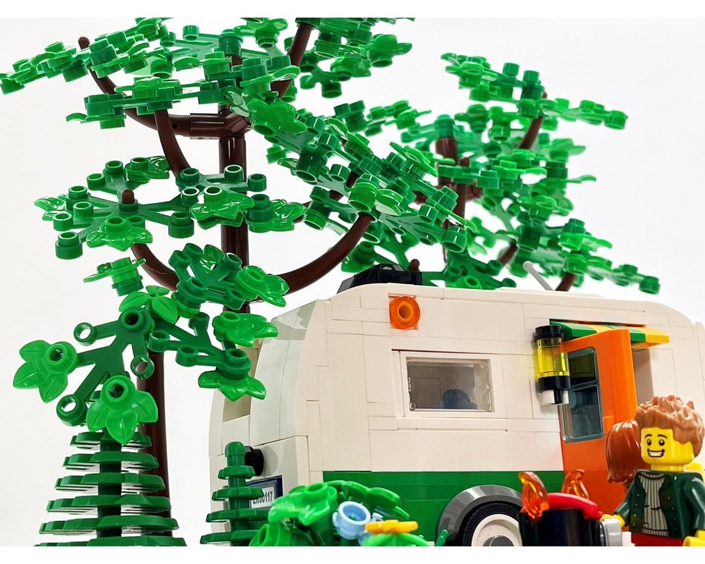 Lego Moc Campground Diorama By Ibrickeditup Rebrickable Build With Lego