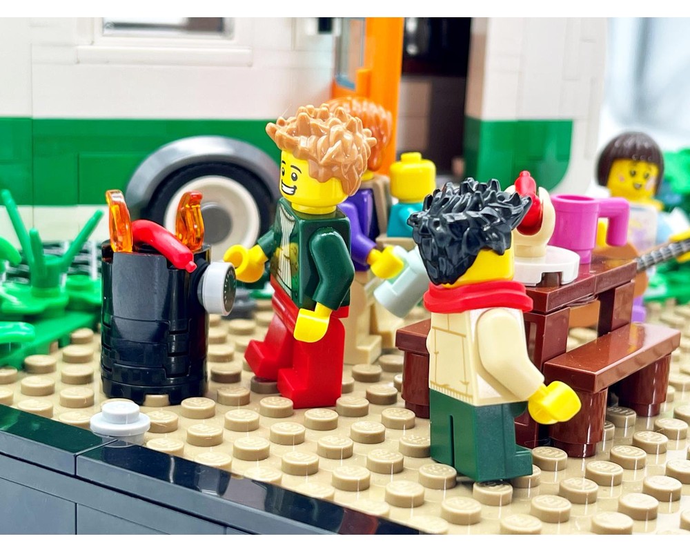 LEGO MOC Campground Diorama by IBrickedItUp | Rebrickable - Build with LEGO