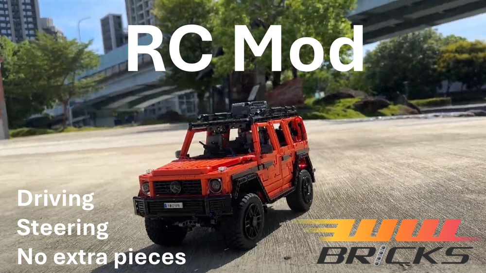 LEGO MOC [RC] LEGO Technic 42177 Mercedes Benz G500 without extra ...