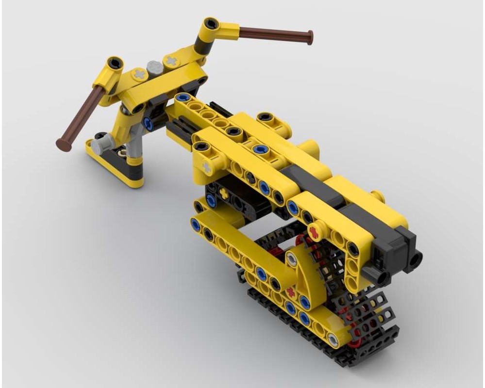 LEGO MOC Snow Bike 42163 Alternative by ErikGS | Rebrickable - Build ...