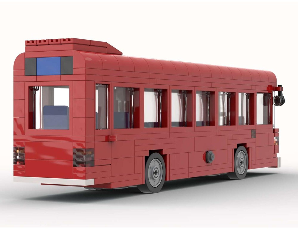 LEGO MOC Leyland National 2 British Single Decker Bus - London ...