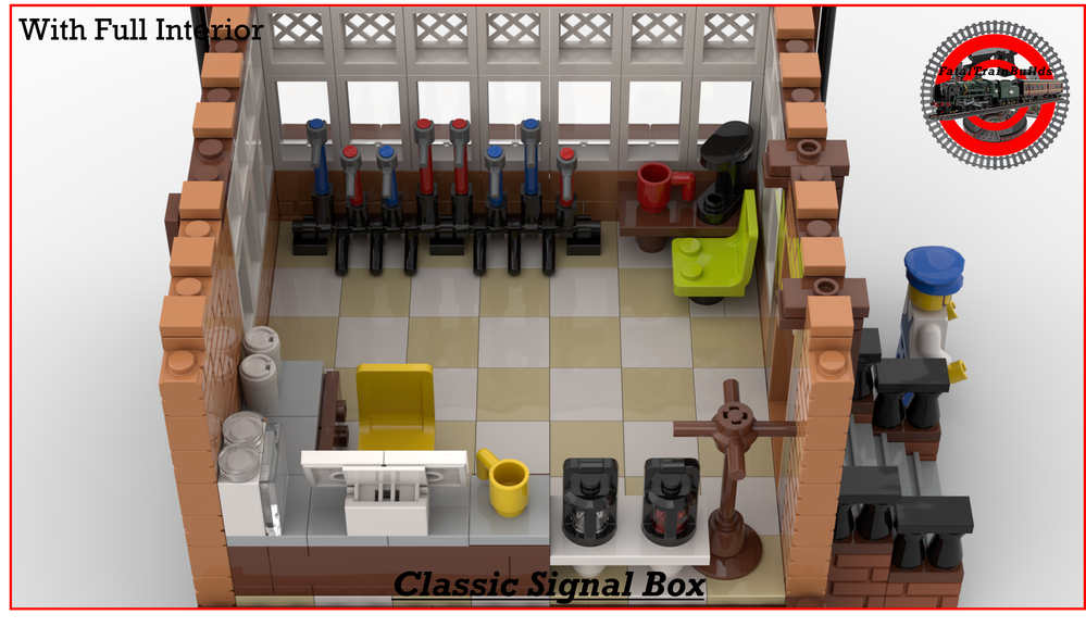 LEGO MOC Classic Signal Box by FatalTrainBuilds | Rebrickable - Build ...