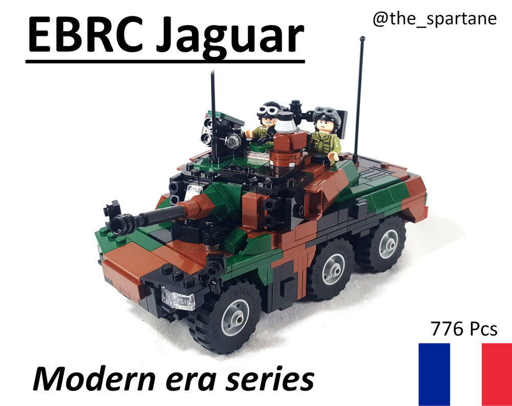 LEGO MOC EBRC Jaguar by Spartane | Rebrickable - Build with LEGO