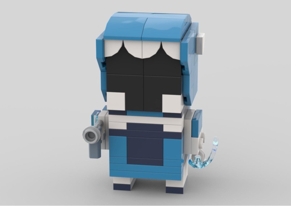 LEGO MOC Yareli BrickHead - Warframe by GoldengamerLego | Rebrickable ...