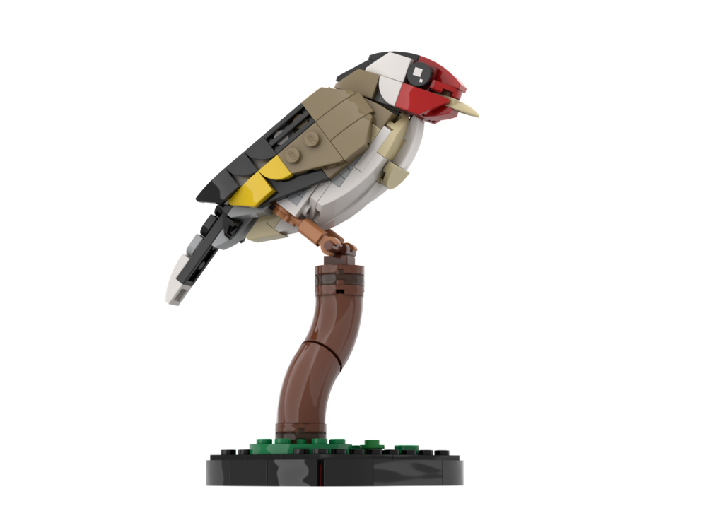 LEGO MOC European Goldfinch by SKABRAM | Rebrickable - Build with LEGO