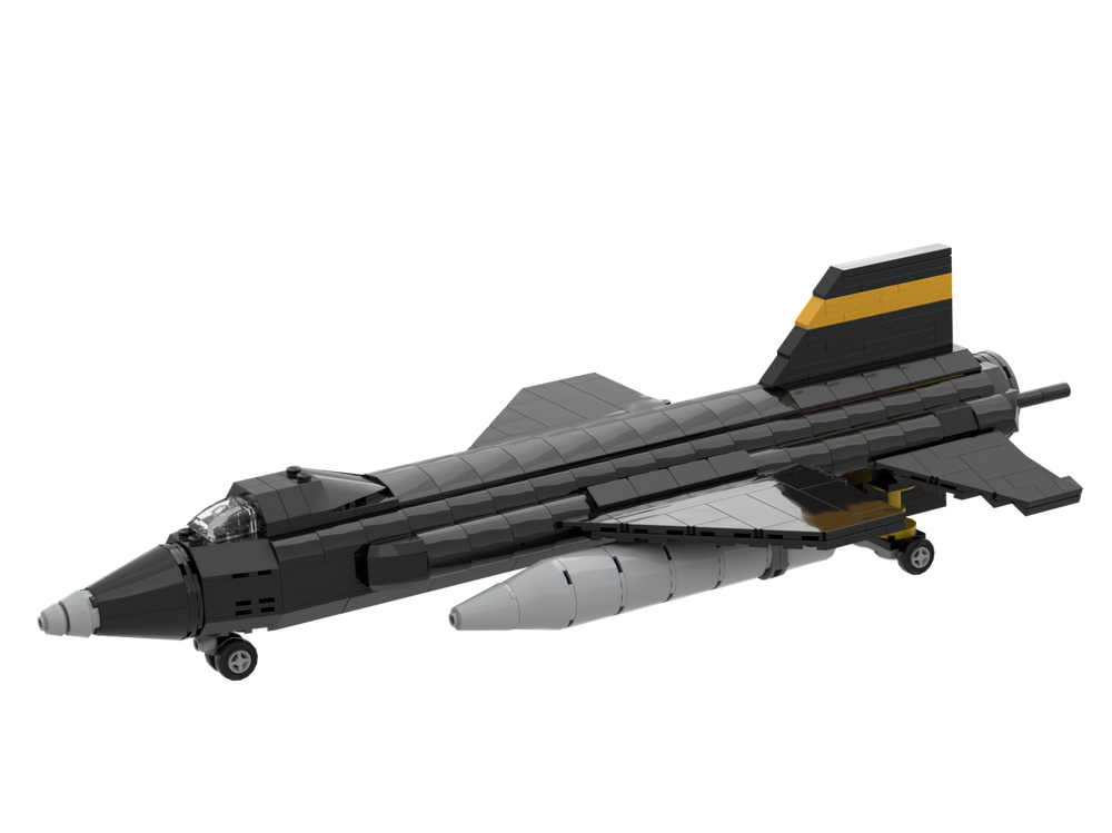 LEGO MOC X-15 Rocket Plane by zeegiraf | Rebrickable - Build with LEGO