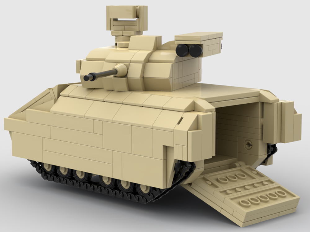 LEGO MOC M2 Bradley by Benjamin786 | Rebrickable - Build with LEGO