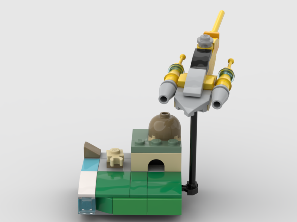 LEGO MOC N-1 over Theed by Falconeagle117 | Rebrickable - Build with LEGO