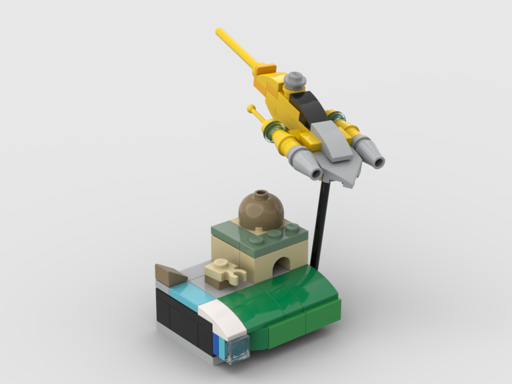 LEGO MOC N-1 over Theed by Falconeagle117 | Rebrickable - Build with LEGO