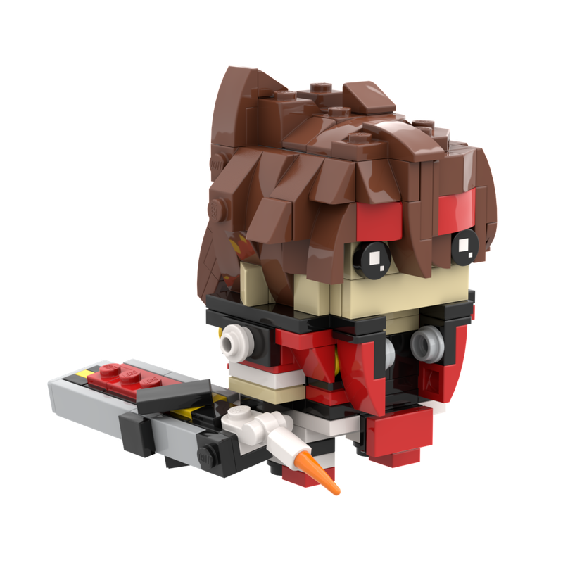 LEGO MOC Brickheadz Sol Badguy (Guilty Gear Strive) by Brickheaderz ...