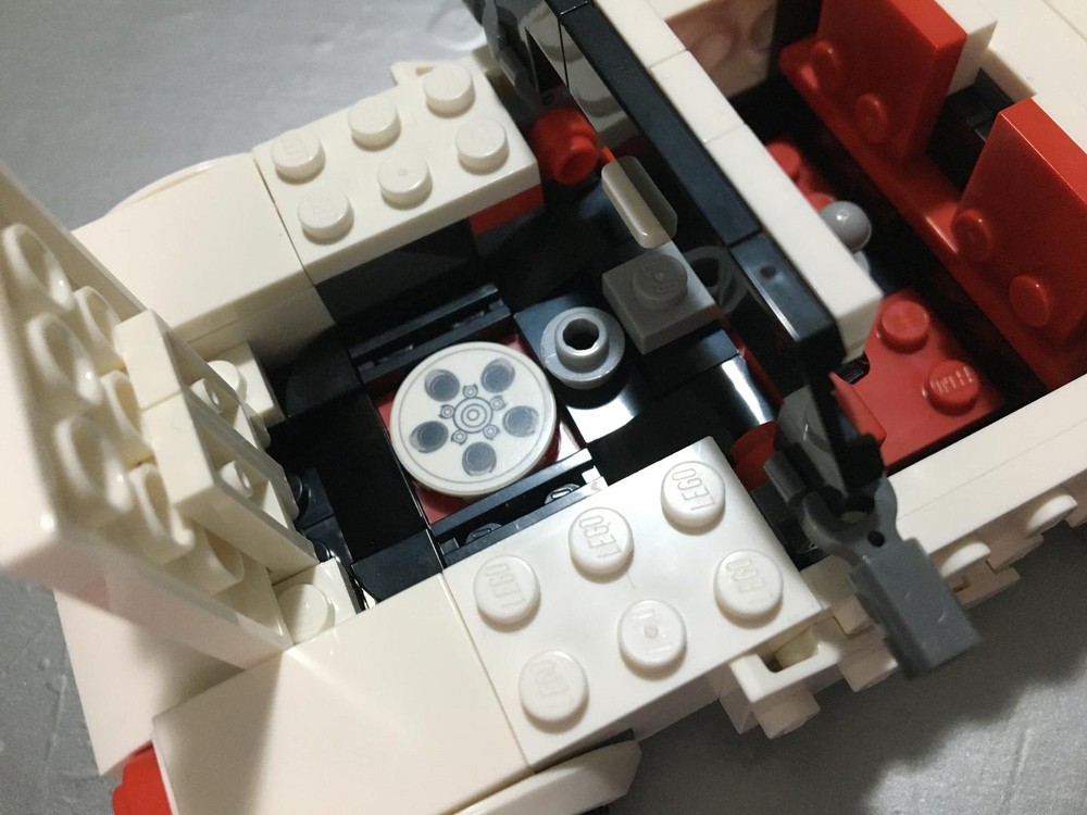 Lego Moc Chevrolet Corvette C1 By Sillert09 Rebrickable Build With Lego