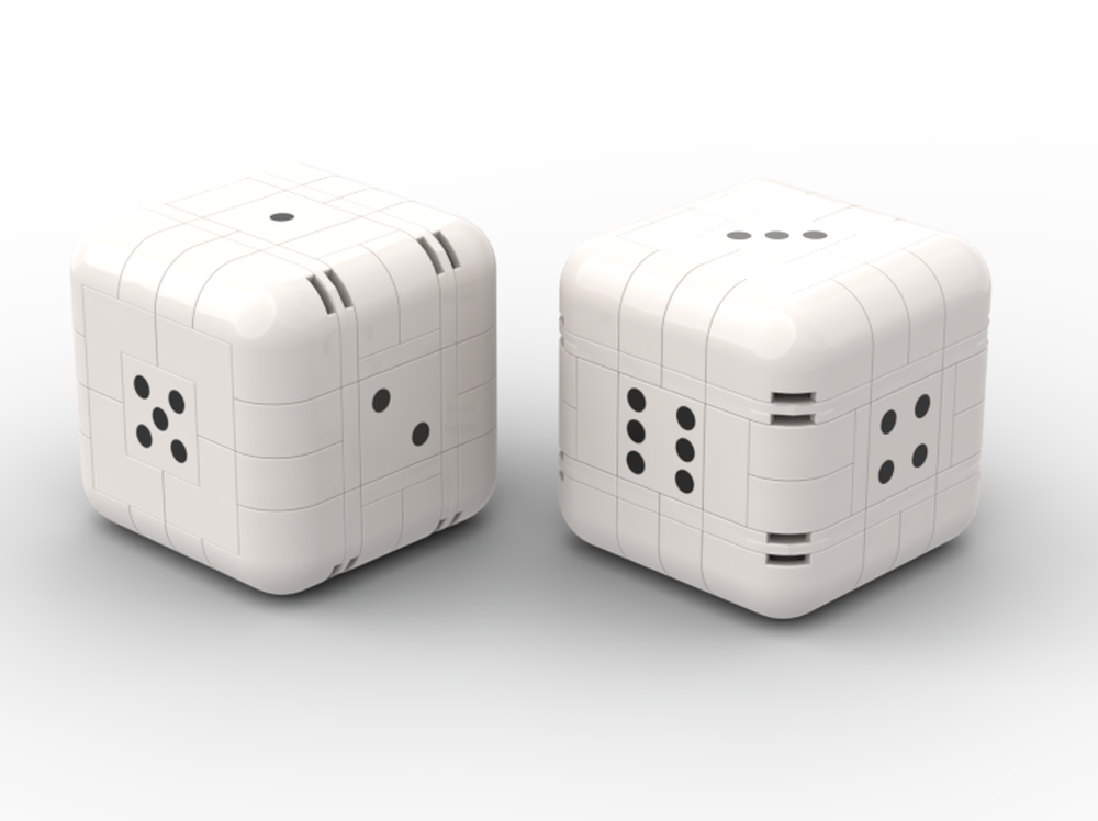 LEGO MOC Dice Cube by gubsters | Rebrickable - Build with LEGO