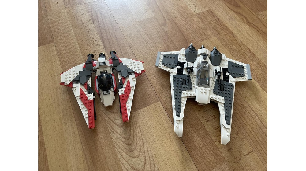 Lego Moc Bob S Mandalorian Fang Fighter 75388 Alternative By Zsoltom