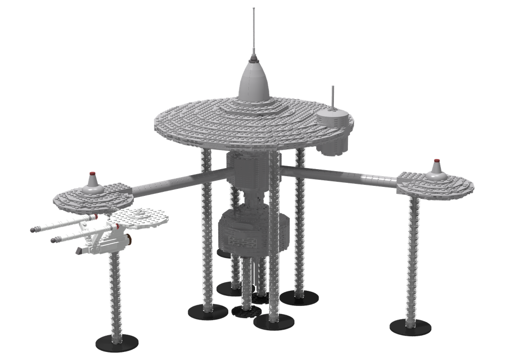 LEGO MOC Deep Space Station K7 K-Class Space Station by LegendAJ ...