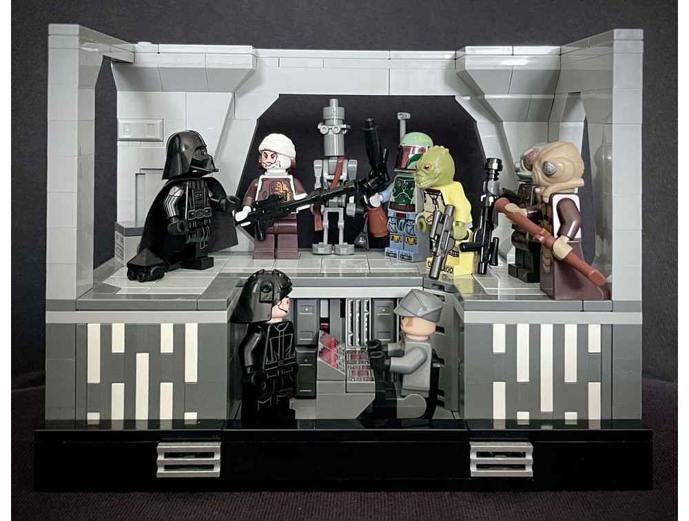 LEGO MOC Bounty Hunters on the Executor Bridge Diorama by mlanza93 ...