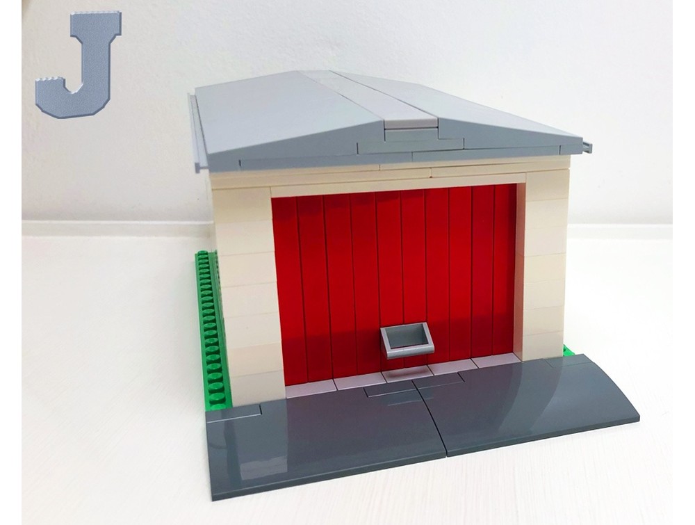 LEGO MOC Basic Single Car Garage by jaystepher | Rebrickable - Build ...