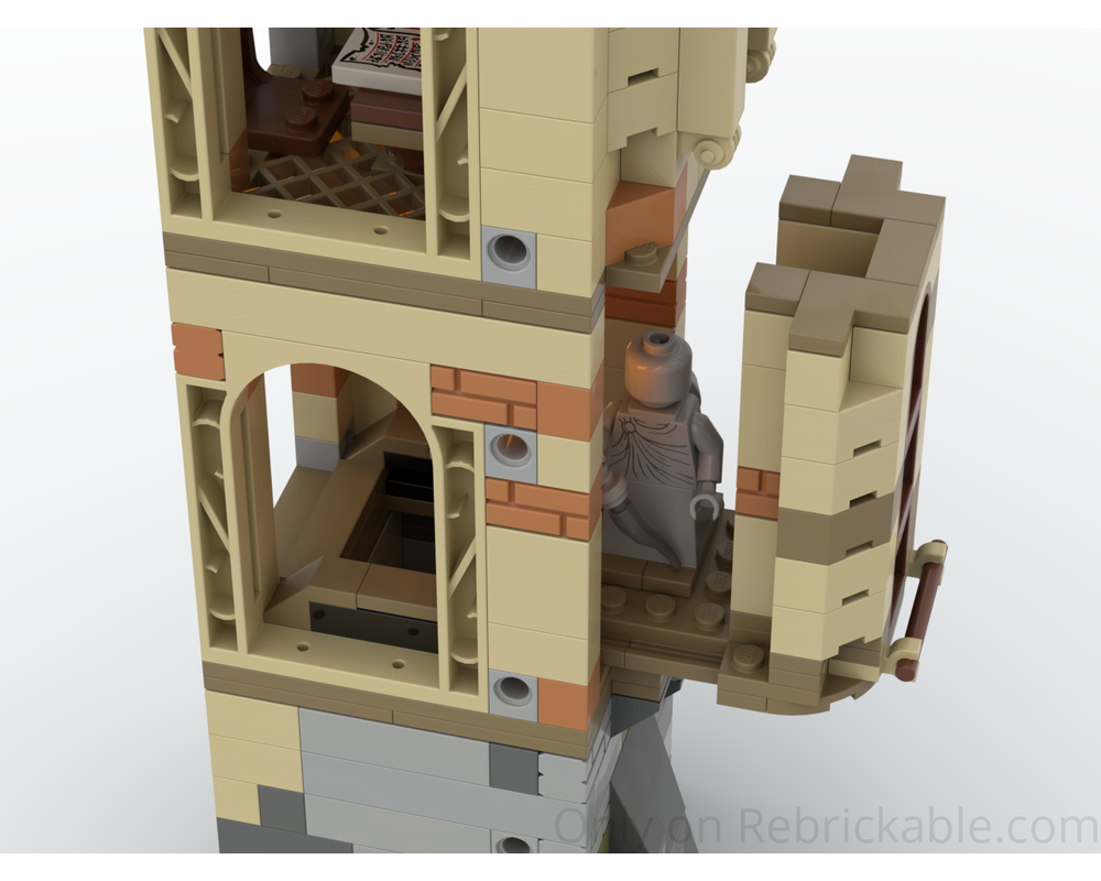 Lego Moc Hp Modular The Quad One Eyed Witch Tower By Gobsmack