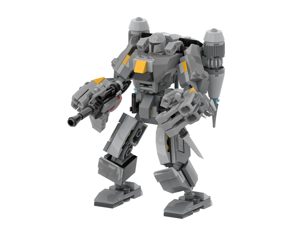 Lego Moc Add On Pack Mech Weapons For Din Djarins Mech Armor Moc