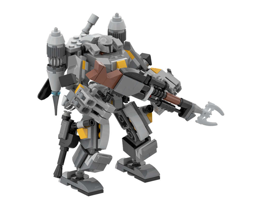Lego Moc Add On Pack Mech Weapons For Din Djarins Mech Armor Moc