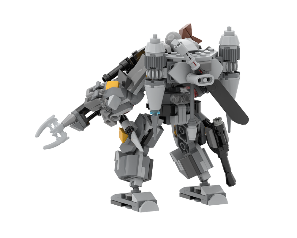 LEGO MOC Add-on Pack: Mech Weapons - (For Din Djarin's Mech Armor | MOC ...