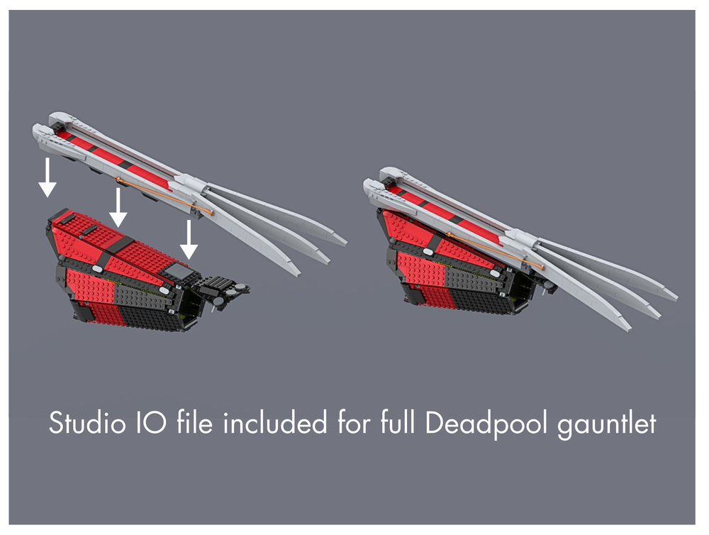LEGO MOC Deadpool's Adamantium Bone Claws (+ bonus gauntlet design) by ...