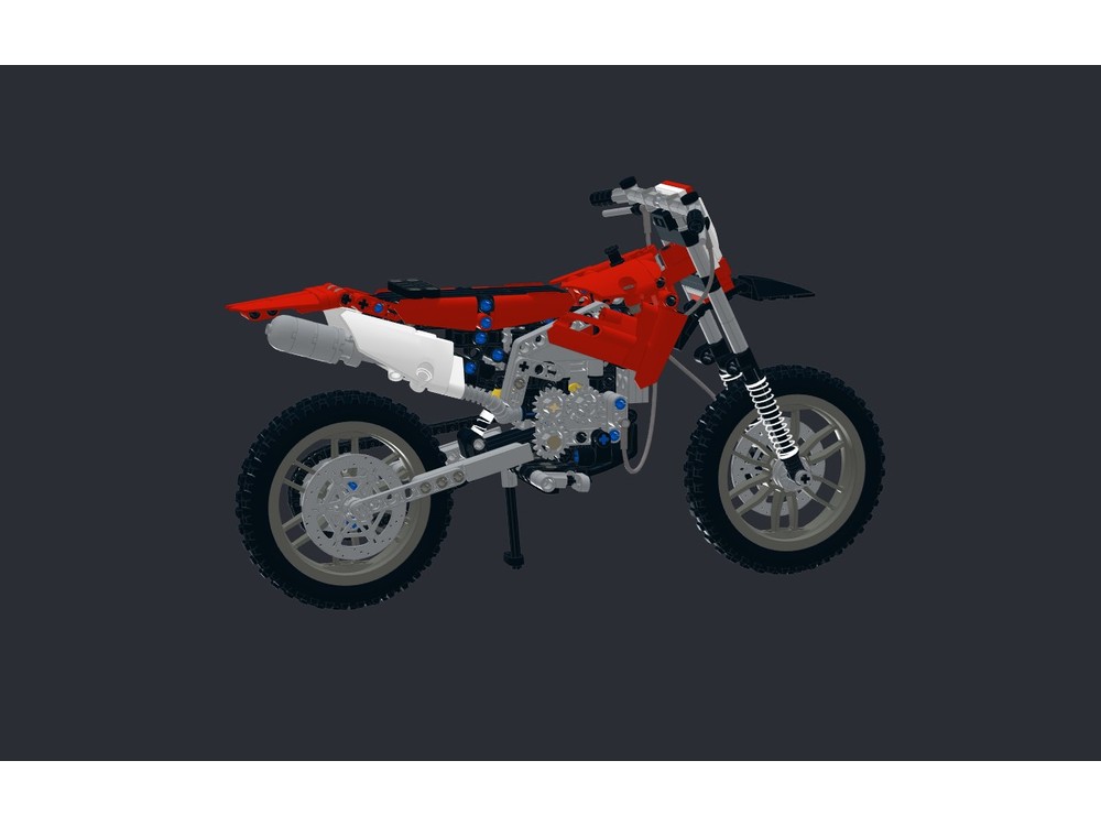 Lego Moc Off Road Motorbike By S90sml Rebrickable Build With Lego